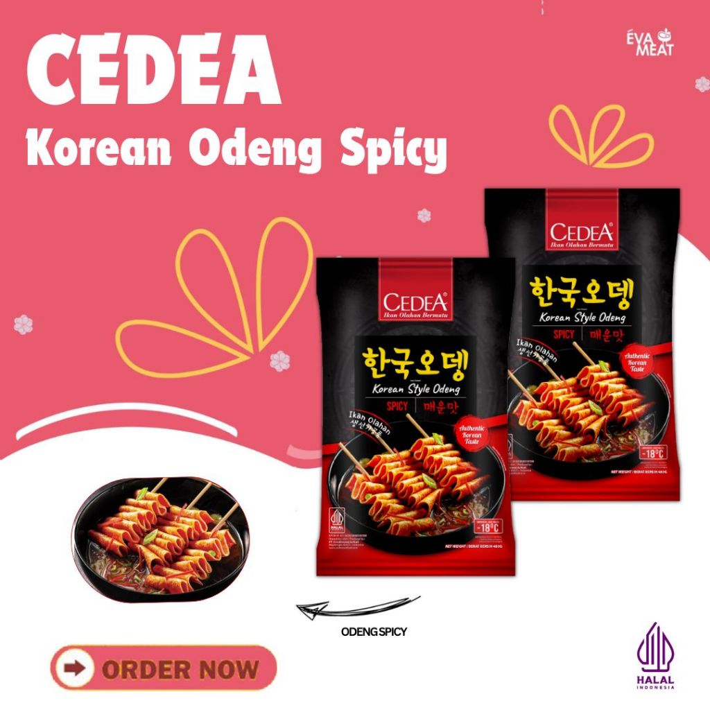Jual Cedea Korean Odeng Spicy - Cedea Korean Odeng Original - Odeng ...