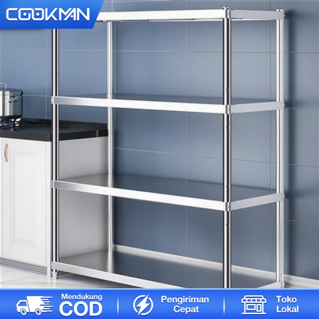 Jual Rak Microwave Oven rak Susun Stainless Rak Dapur Stainless Steel ...