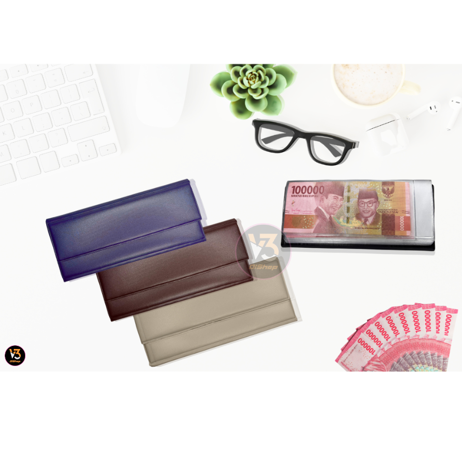 Jual Dompet Disiplin Polos Mini 32 Slot Uang/Dompet Wallet Displin ...