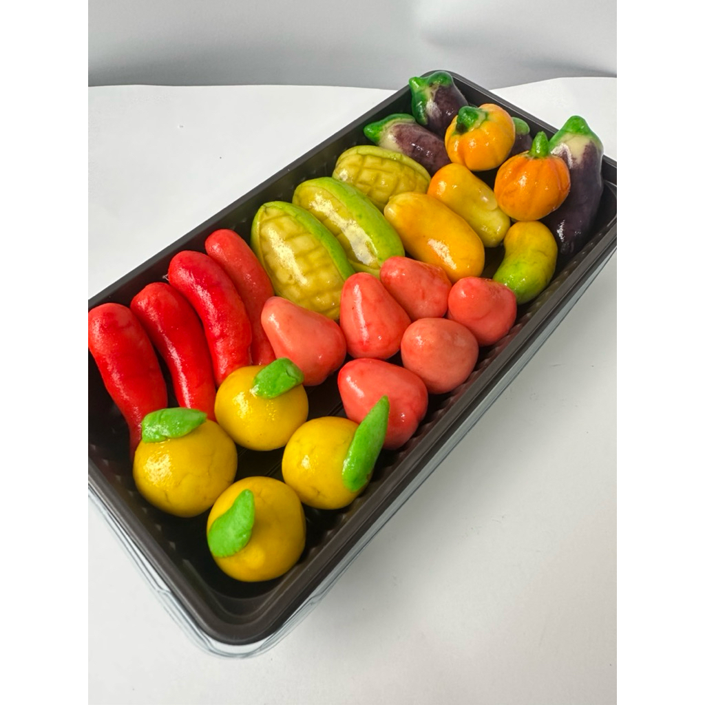 Jual Lukchup Viral / Kue Buah Mini Thailand / Kue Lukchup kacang hijau ...