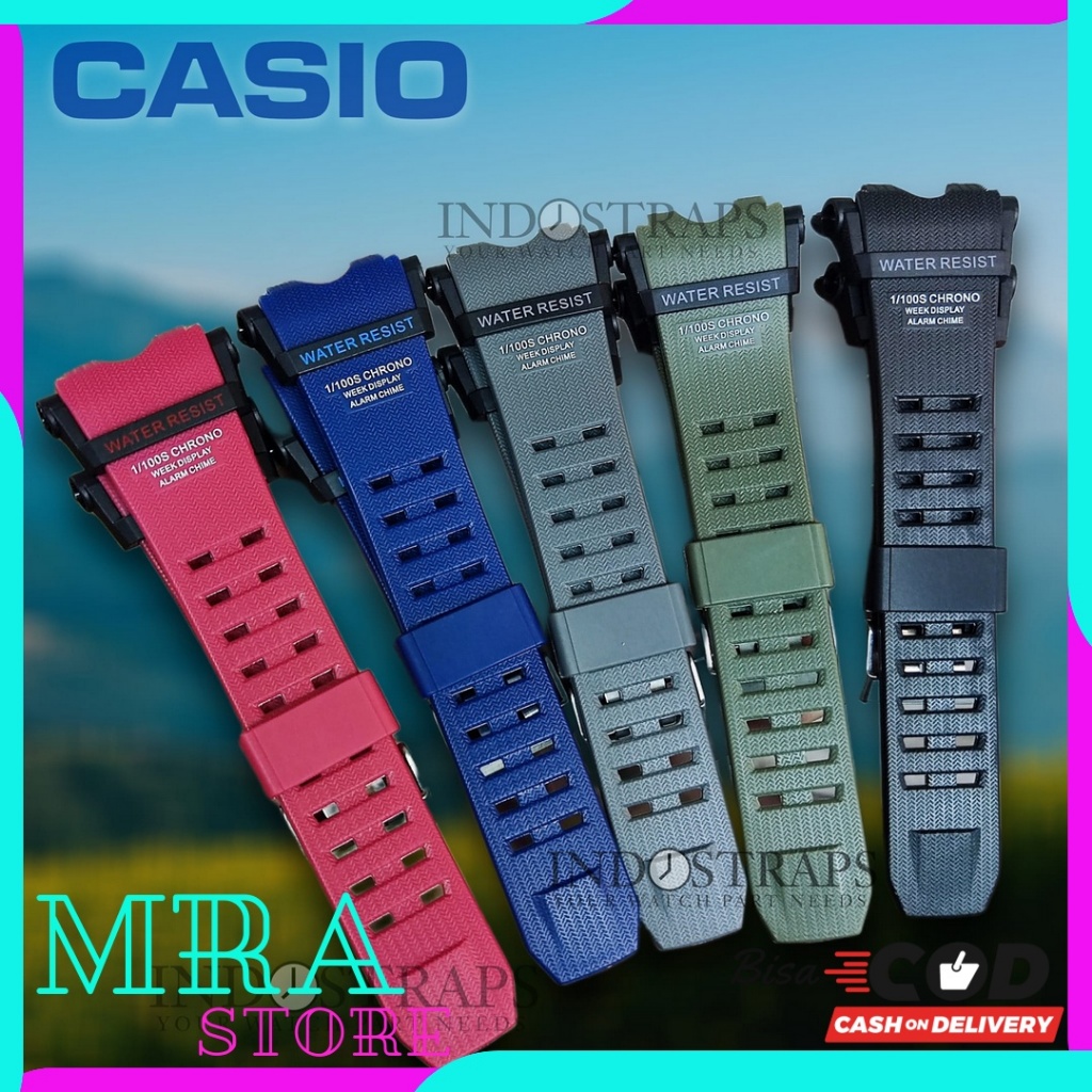 Jual Strap Tali Jam Casio G-Shock Mudmaster GG-B 100 Doubel Time GG ...