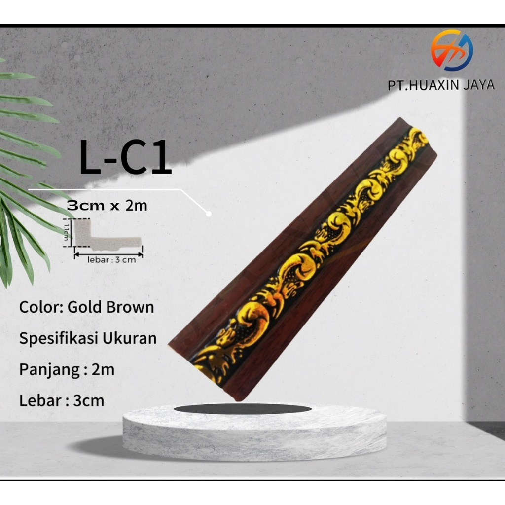 Jual Tipe L / New Lis Pvc / Lis Plafon Motif Modern / Lebar 3CM x ...