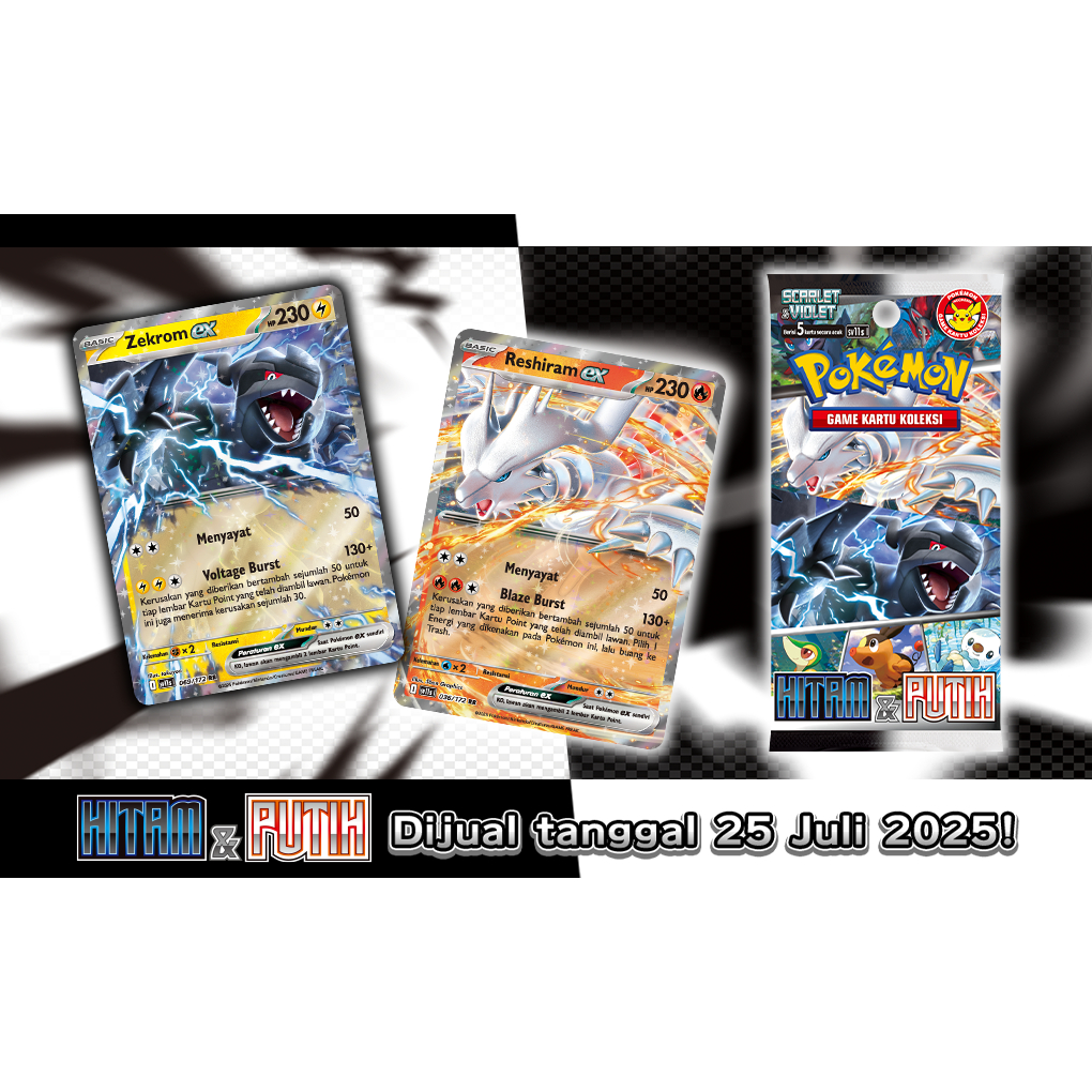 Jual hitam dan putih SV11S black & white booster pack pokemon tcg ...