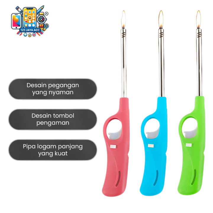 Jual AL Pemantik Api Kompor Model Tembak Panjang Korek Api Pistol ...