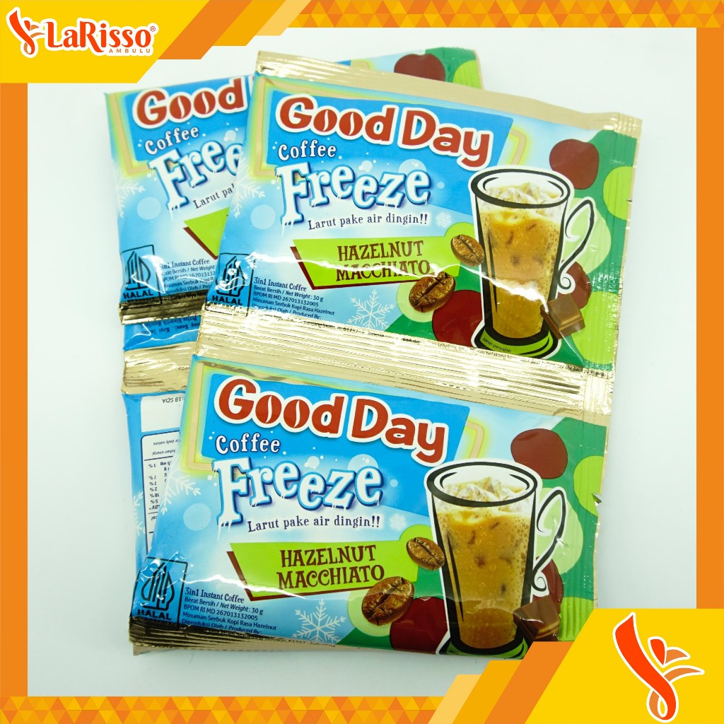 Jual GOOD DAY FREEZE 3IN1 INSTANT COFFEE 10X30GR ALL VARIAN | Shopee ...
