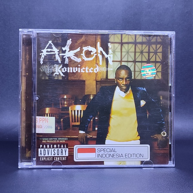 Jual CD AKON - KONVICTED FREEDOM ( CD ORIGINAL ) | Shopee Indonesia