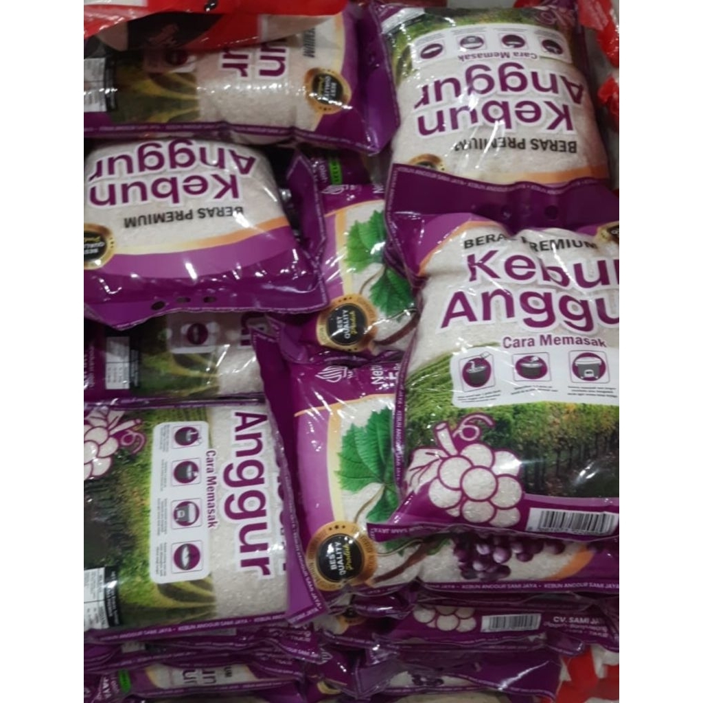 Jual Beras Kebun Anggur 5kg | Shopee Indonesia