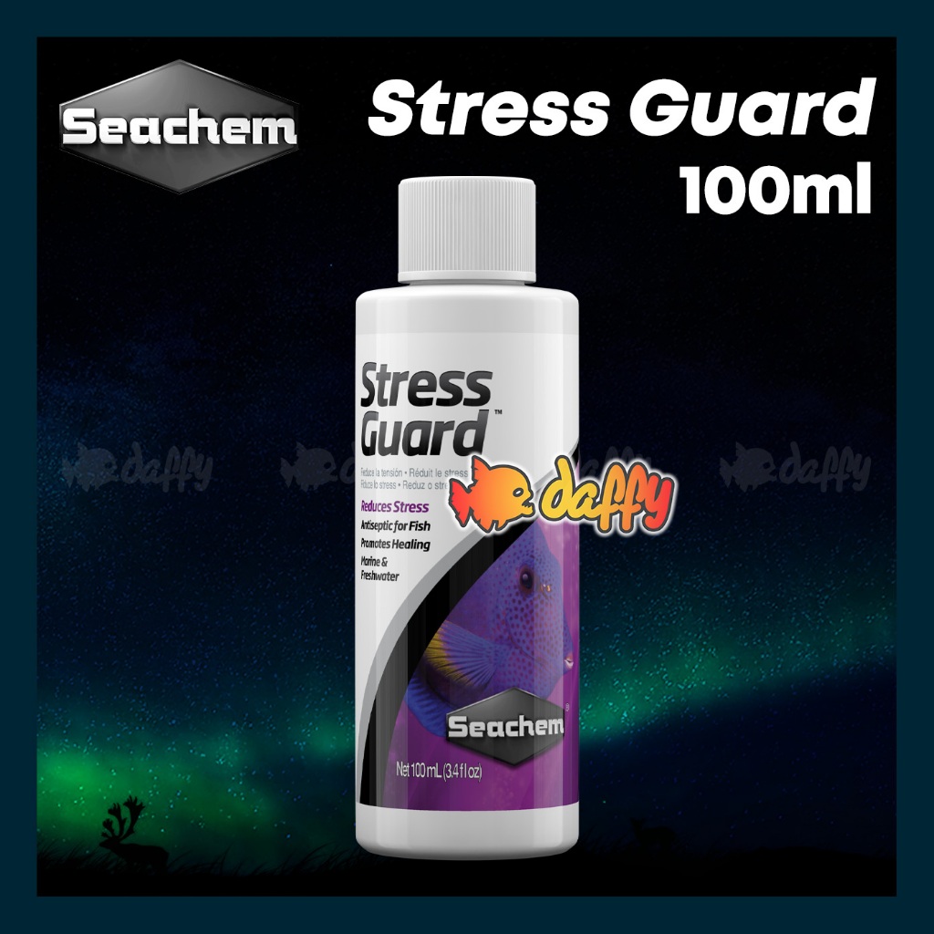 Jual Seachem STRESS GUARD 100 ml STRESSGUARD ikan akuarium kolam ...