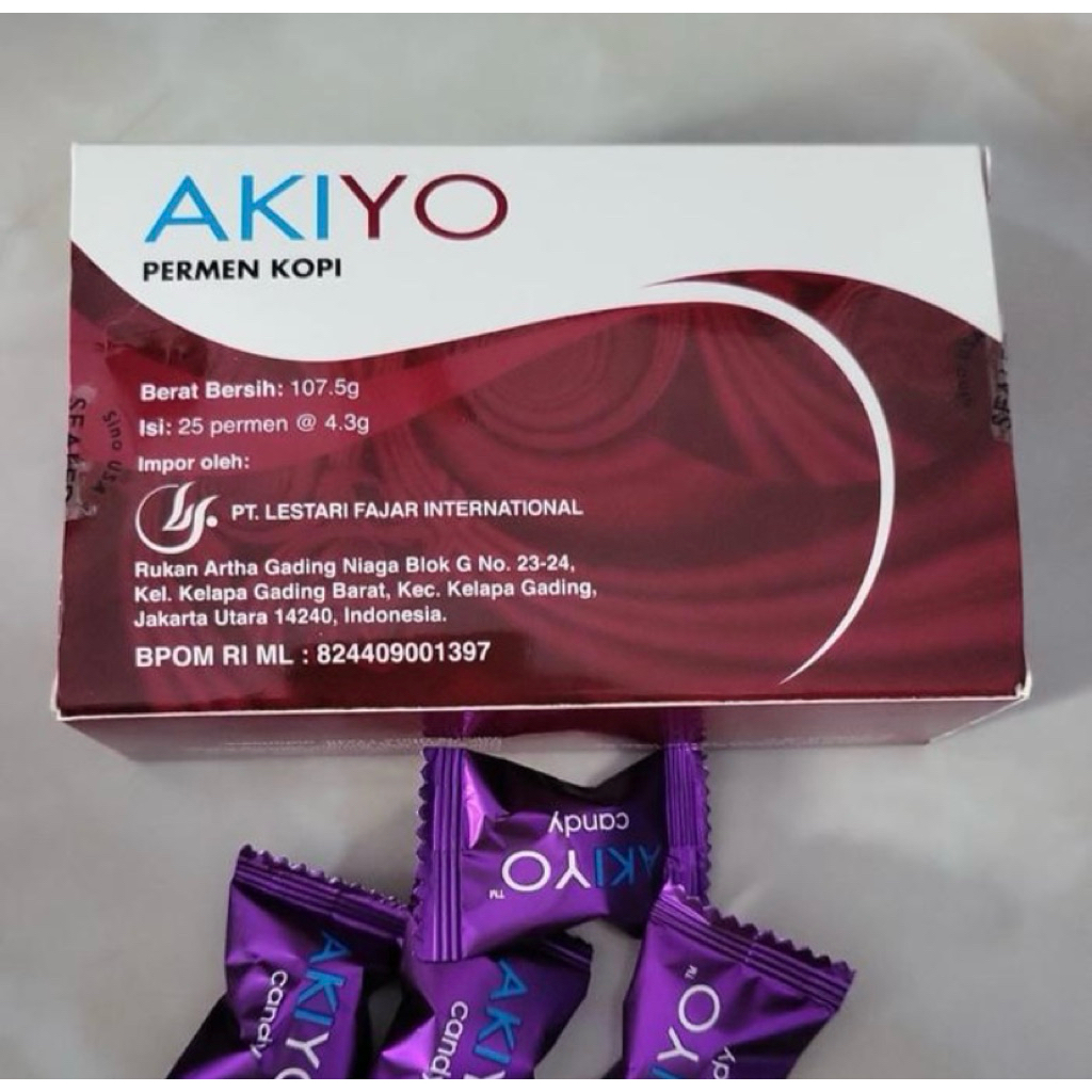 Jual Permen Perpcs Akiyo Original Asli Candy | Shopee Indonesia
