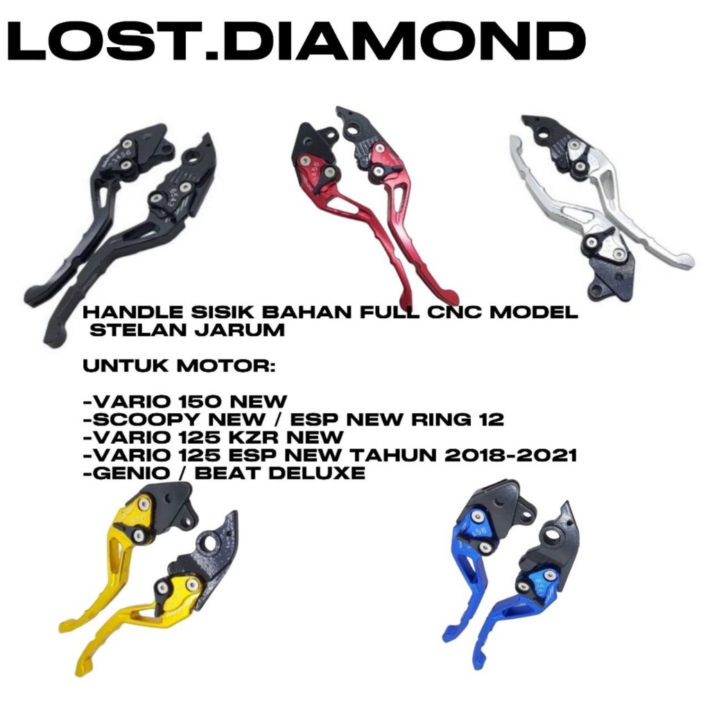 Jual HANDLE REM GENIO-BEAT DELUXE-SCOOPY ESP NEW RING 12-VARIO 150 NEW ...