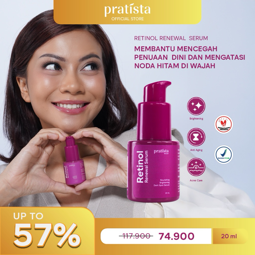 Jual [New & Old Packaging] PRATISTA - 30ml Retinol Renewal Serum ...