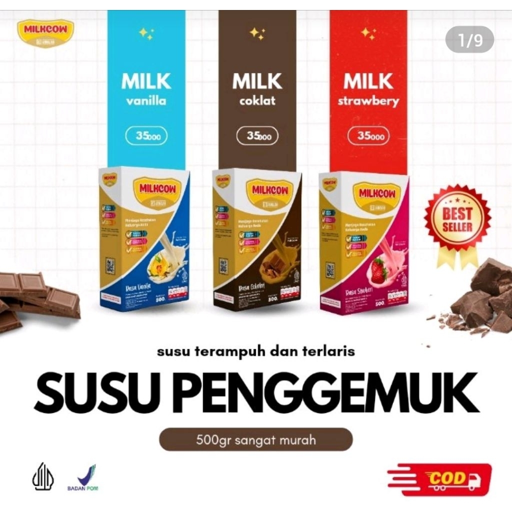Jual PROMO SUSU PENGGEMUK BADAN BPOM ANAK DAN DEWASA 500GRAM BUBUK SUSU ...
