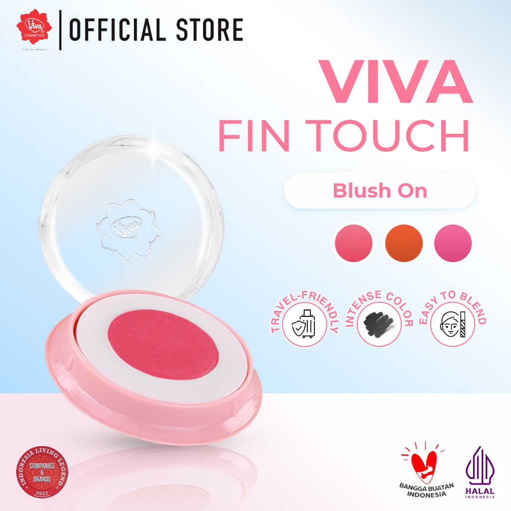 Jual Viva Fin Touch (BLUSH ON) Finishing Touch - 2 gr (tersedia 3 ...