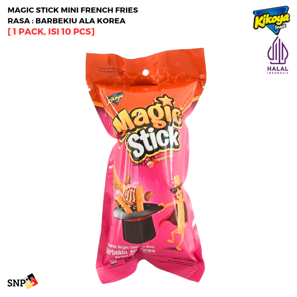 Jual KIKOYA SNACK Kerupuk Kentang Magic Stick Mini French Fries [1 Pack ...