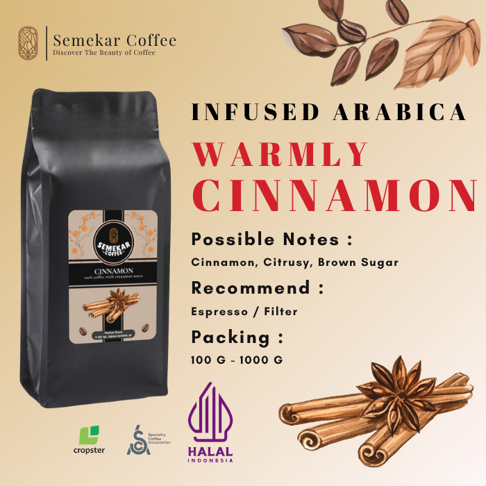 Jual Semekar Coffee - Kopi Warmly Cinnamon Fullwash Exclusive Premium ...