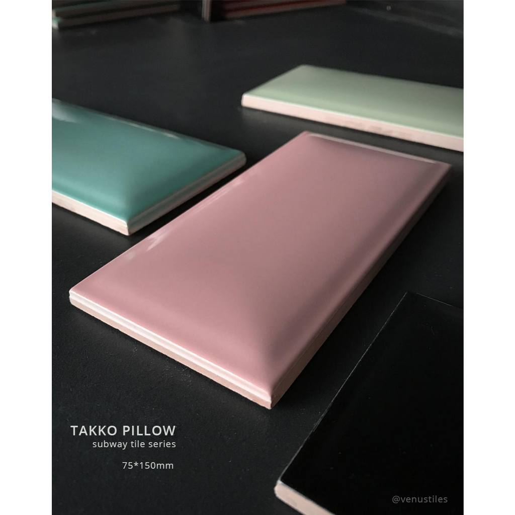 Jual Venus Tiles Type Takko Pillow Uk. 7.5 x 15 Cm - Keramik Dinding ...