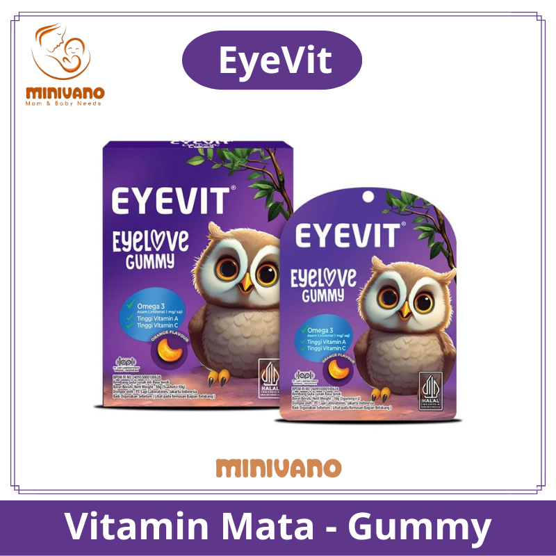 Jual Eyevit Gummy Vitamin Mata untuk Anak - Rasa Jeruk | Shopee Indonesia