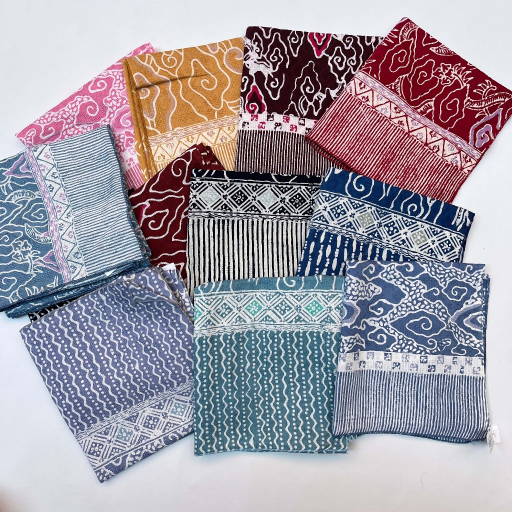 Jual BATIK SALMA Syal Scarf Batik Doby Premium Motif Mega Mendung Bahan ...