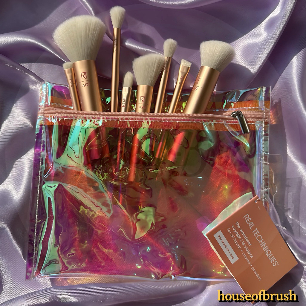 Jual Real Techniques The Wanderer Voyage Makeup Brush Set | Alat Kuas ...