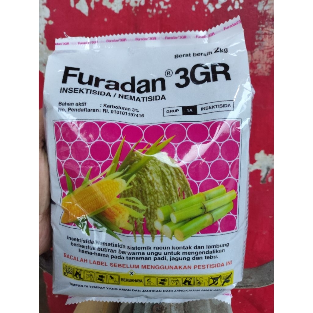 Jual FURADAN 3GR 2KG 1 DUS isi 10PCS | Shopee Indonesia