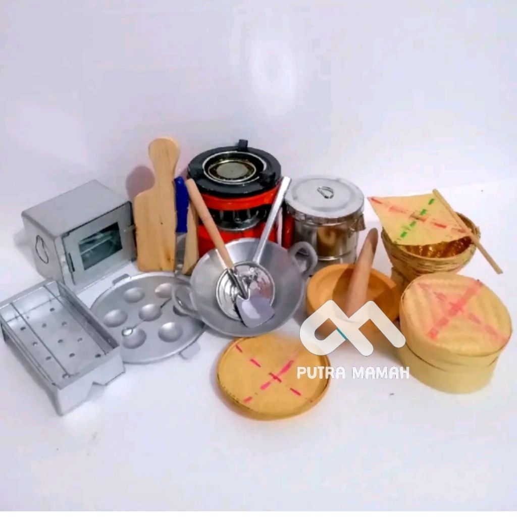 Jual Alat Masak Masakan Anak Kompor Mini Mainan Masak Anak Tradisional ...