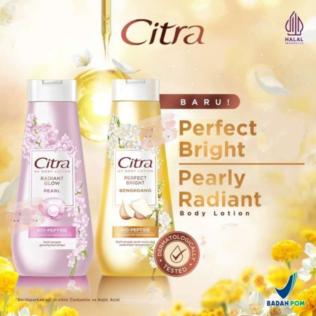 Jual Citra Glow hand body 110ml & 210ml/citra body lotion/citra ...