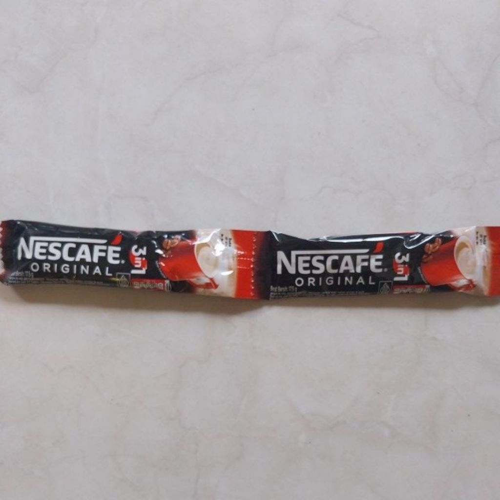 Jual Nescafe 3in1 Original 1 renteng isi 10 Sachet x 17.5g | Shopee ...
