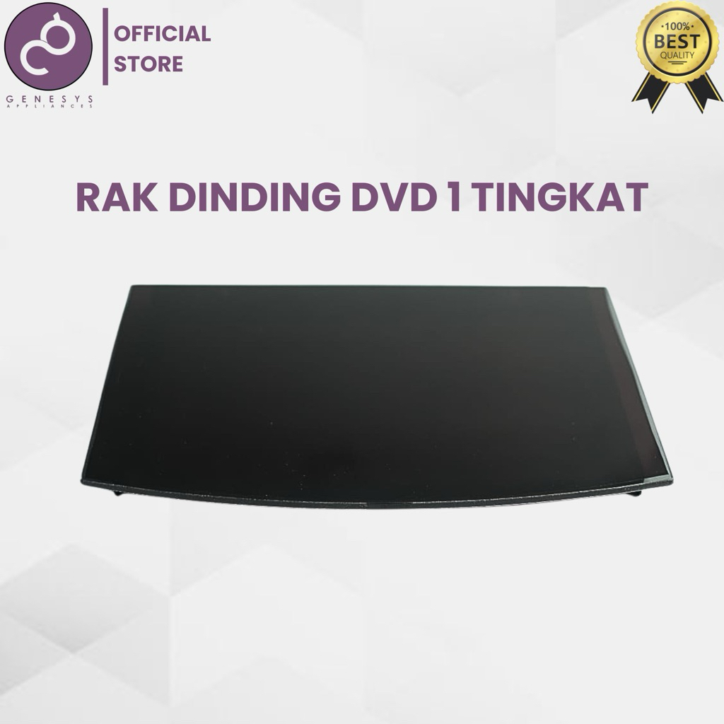 Jual GENESYS - RAK DINDING DVD 1 TINGKAT SEBAGUNA / RAK DINDING ...