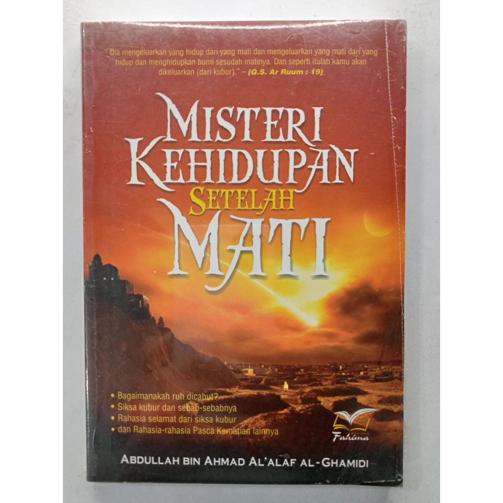 Jual BUKU BACAAN A BOOK ORIGINAL ASLI A BOOK BY ABDULLAH BIN AHMAD AL ALAF AL GHAMIDI MISTERI ...