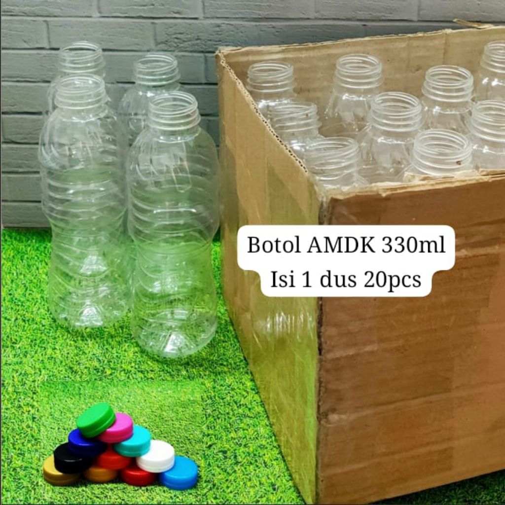 Jual Botol 330 ml AMDK Kemasan Kardus isi 20 pcs | Shopee Indonesia