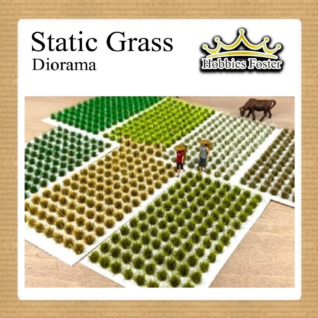 Jual DIY Miniatur Rumput Semak Model Static Grass Diorama 1/28 1/48 1/ ...