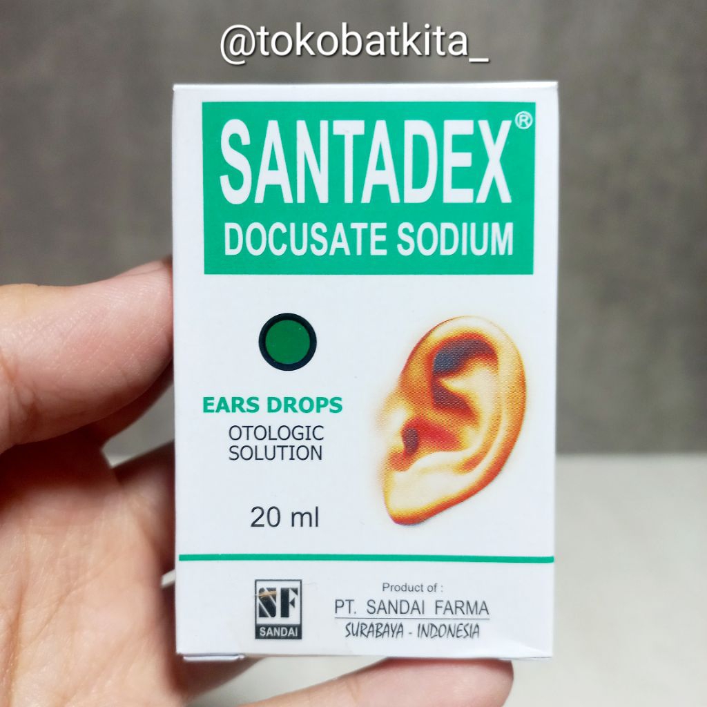 Jual SANTADEX OBAT TETES TELINGA / INFEKSI IRITASI / KOTORAN SUSAH ...