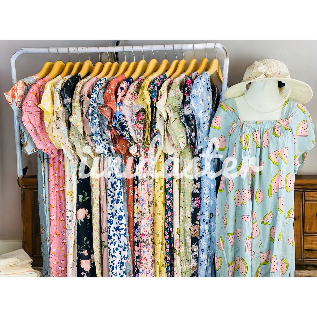 Jual Paket Hemat 4 pcs Daster Rayon|| Daster sambung Yukensi Manohara ...