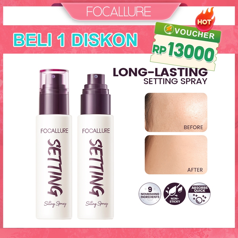 Jual Focallure #PerfectLock Makeup Setting Spray Hydrating Long-lasting ...