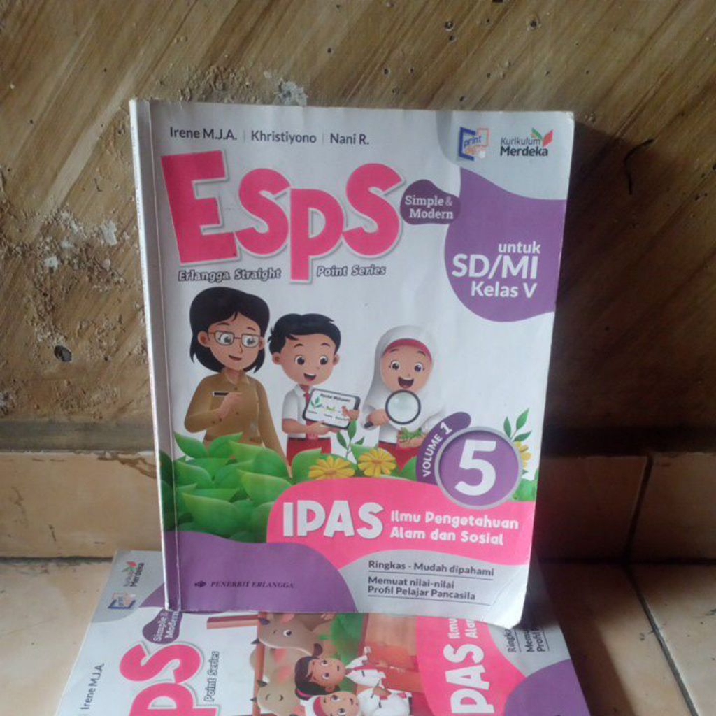 Jual original bekas; ESPS IPAS Ilmu Pengetahuan Alam & Sosial 5 volume 1 Kurikulum Merdeka ...