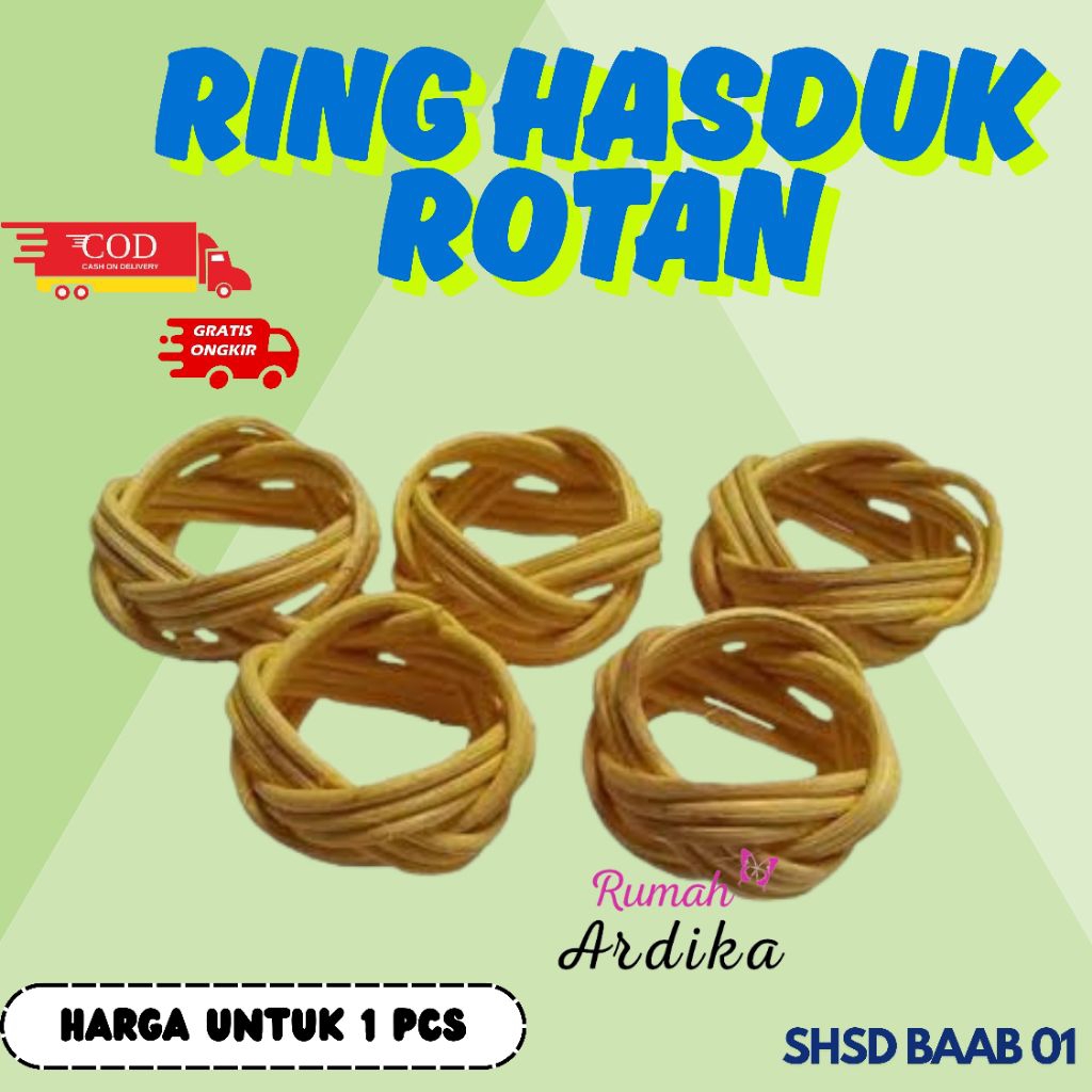 Jual Ring Hasduk Rotan Pramuka Ring Rotan Kacu Kolong Hasduk SHSD BAAB ...