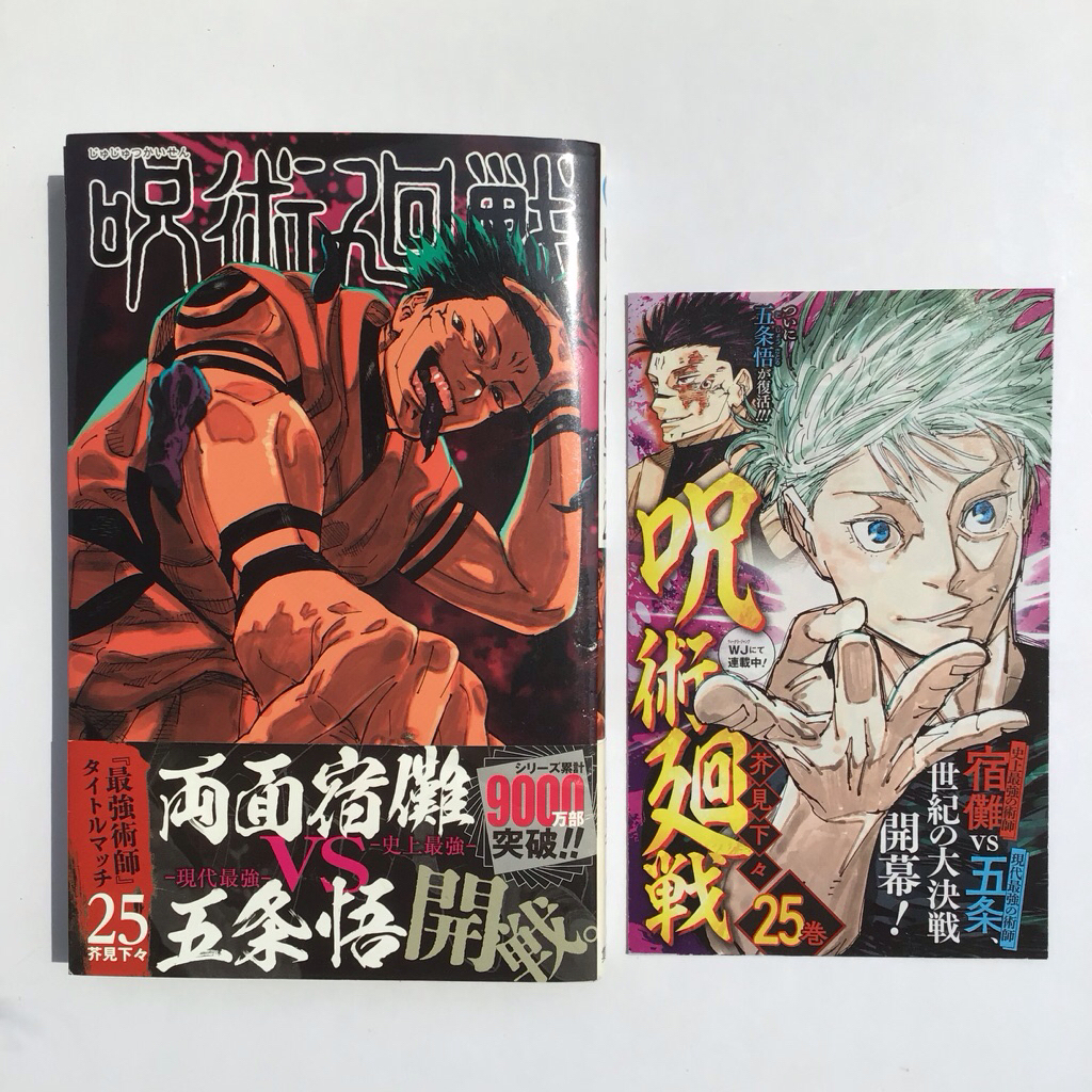 Jual Jujutsu Kaisen vol. 25 Japanese JP ver. / Manga / Komik Bahasa ...