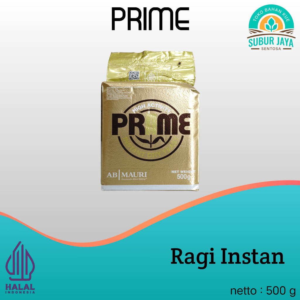 Jual Ragi Prime Instant Dry Yeast - 500g | Shopee Indonesia