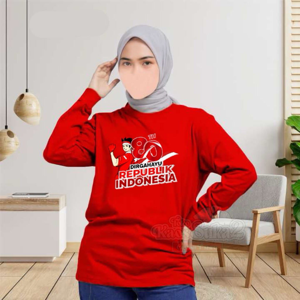 Jual kaos 17 Agustus FREE custom design / kaos 17 Agustus / kaos 17 an ...
