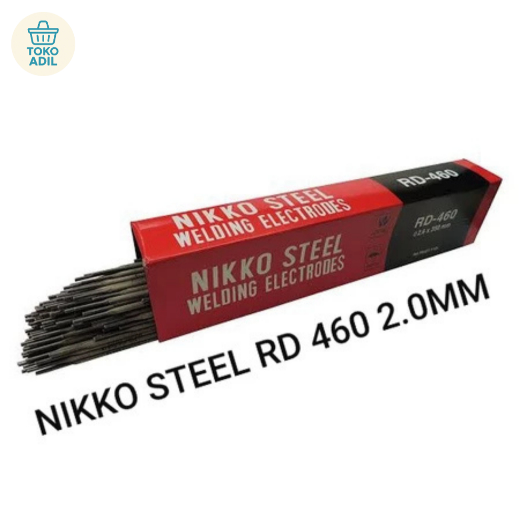 Jual Elektroda Kawat Las Nikko Steel RD 460 2,0mm | Shopee Indonesia