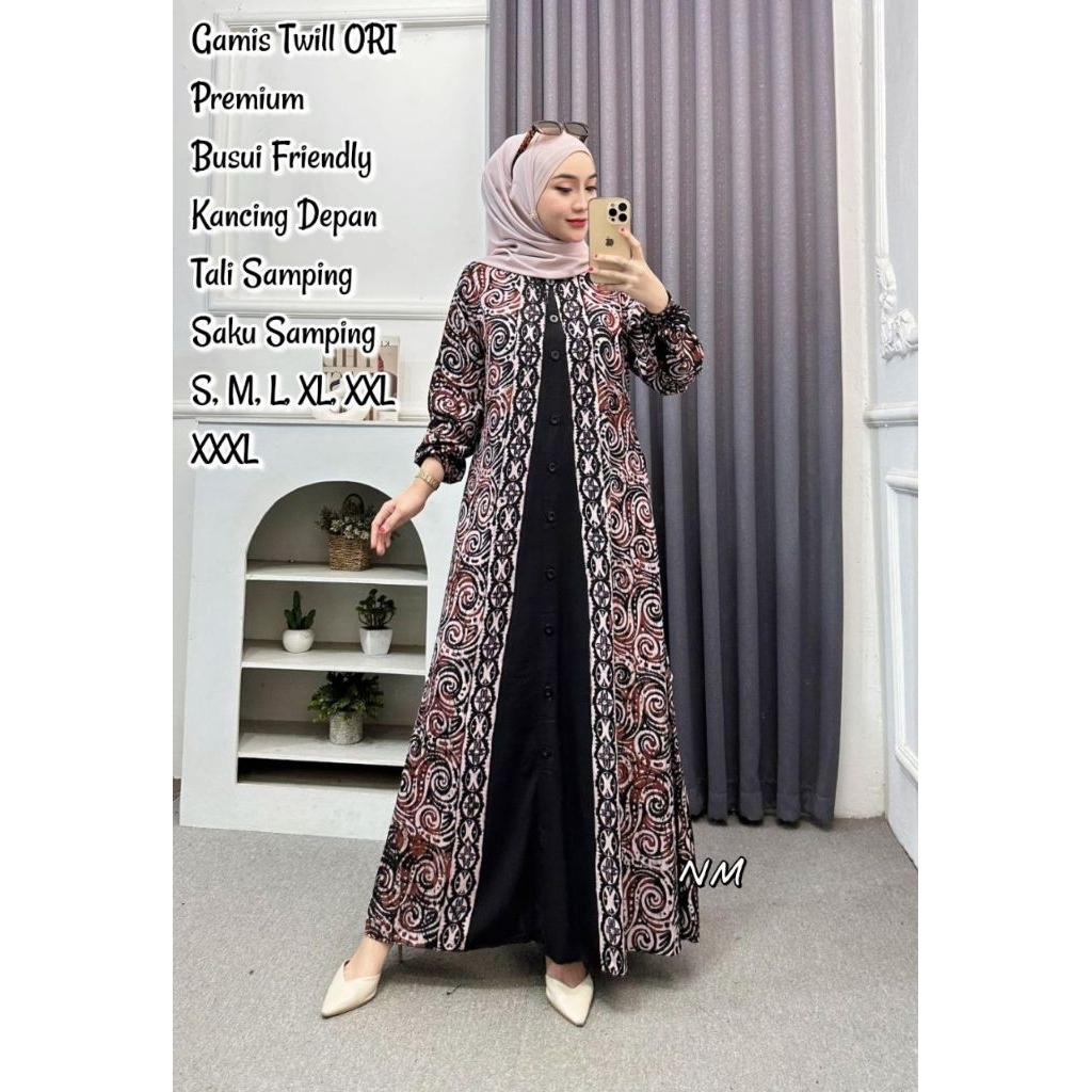 Jual GAMIS TWILL ORI PREMIUM | Shopee Indonesia