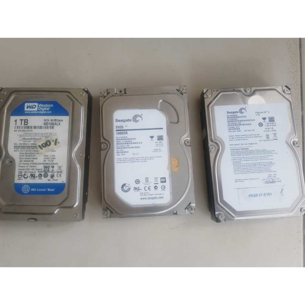 Jual HARDISK 1 TERA SUDAH TES SENTINEL 100/100, HARDISK NORMAL | Shopee ...