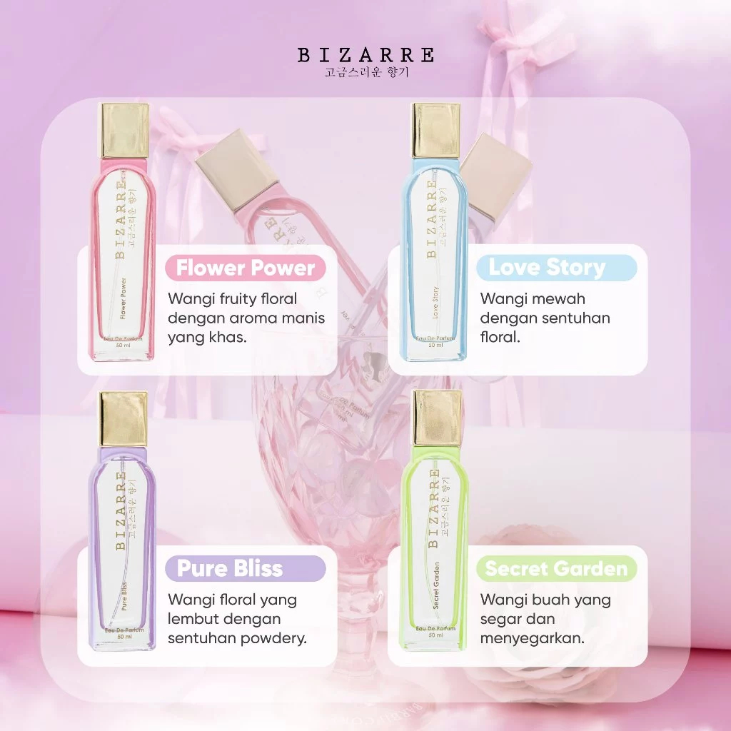 Jual BIZARRE Parfum EDP Eau De Perfume - 50 ML | Shopee Indonesia