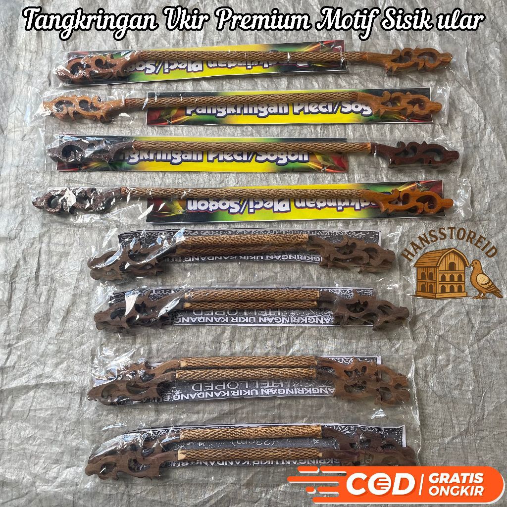 Jual TANGKRINGAN UKIR PREMIUM MOTIF SISIK ULAR MOTIF NANAS 30 CM 23 CM ...