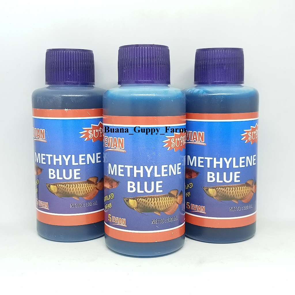 Jual METHYLENE BLUE KIYOSAKI TAKARI 100 ML / METHYLENE BLUE OBAT PENYAKIT IKAN | Shopee Indonesia