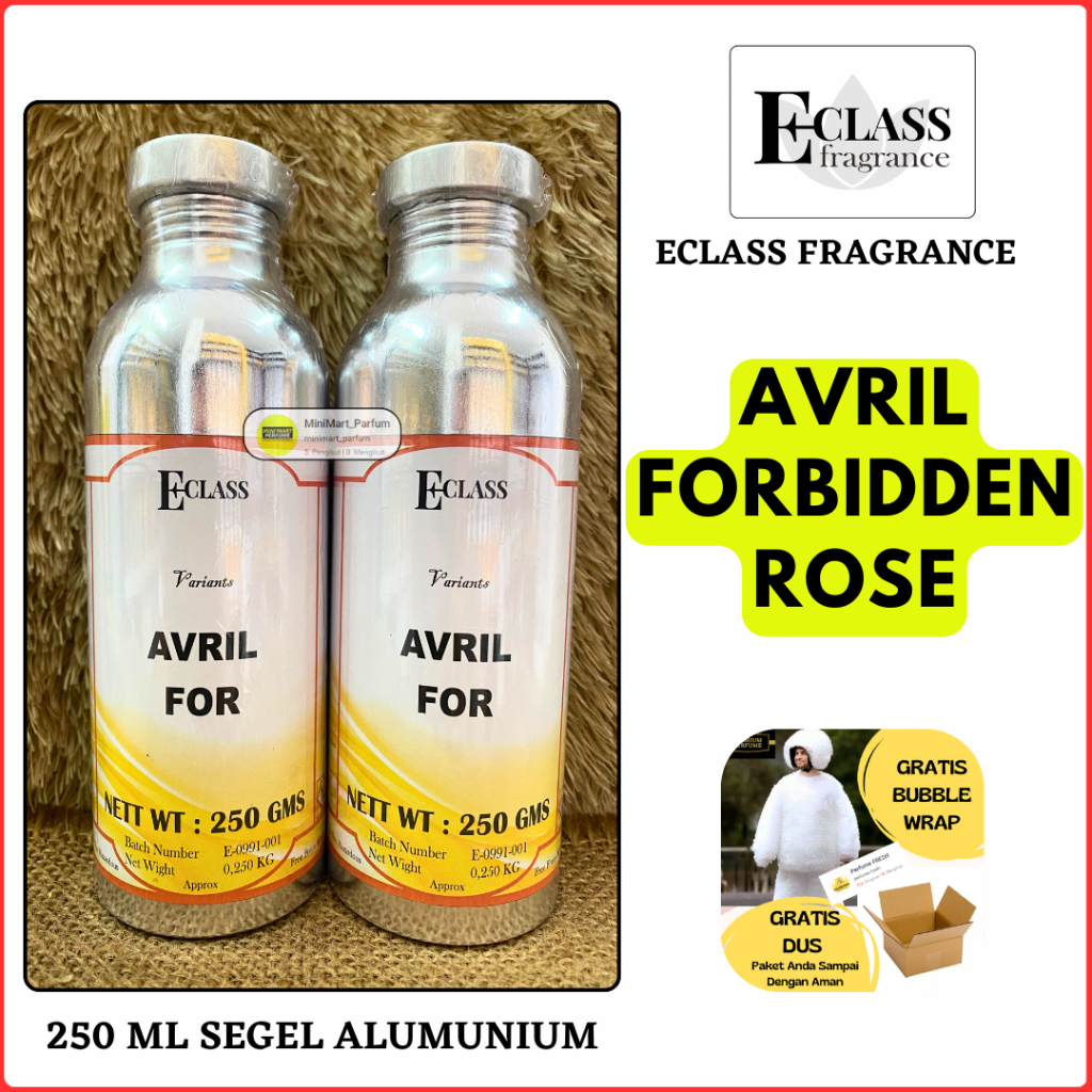Jual Bibit Parfum Cwe Avril Forbidden Rose / Lavigne Berkualitas 250 ML ...