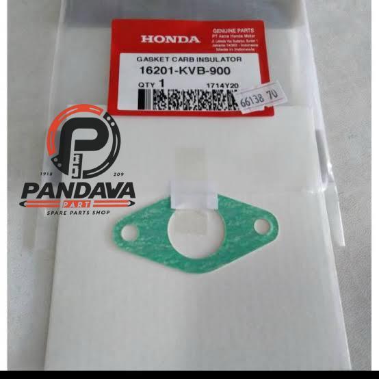 Jual 16201KVB900 packing Manipol Packing (Gasket Carb Insulator ...