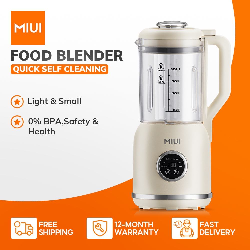 Jual MIUI Blender Multifungsi 400W – Pemanas Otomatis Kapasitas 1L Self ...