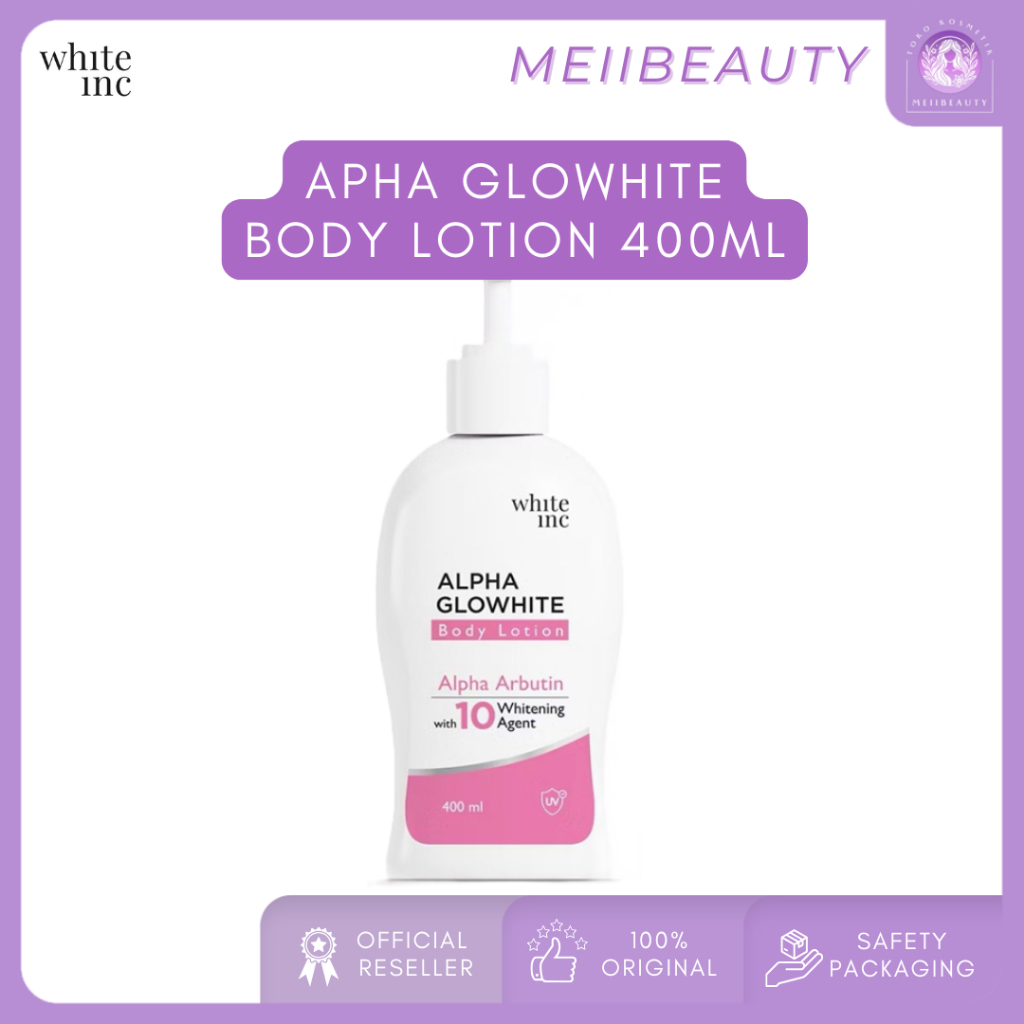 Jual WHITE INC Alpha Glow White Body Lotion Whitening & Moisturizing ...