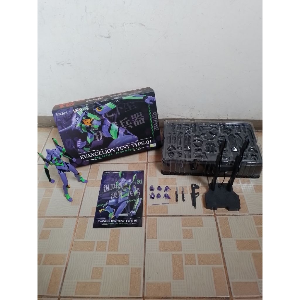 Jual EVANGELION X YOLOPARK EVA TEST TYPE UNIT 01 (AMK SIRIES) | Shopee ...